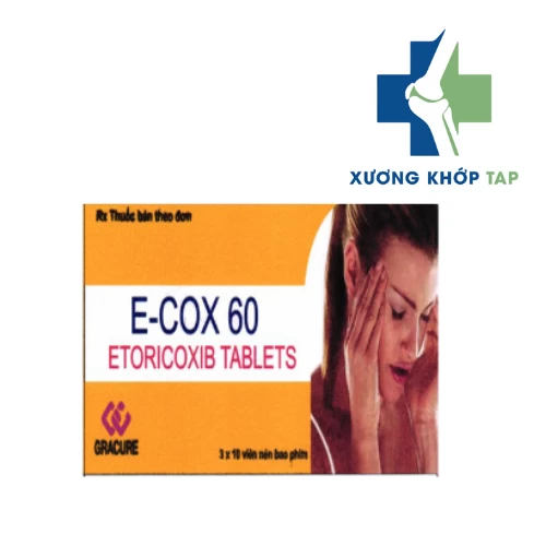 E-cox 60 - Thuốc điều trị các bệnh xương khớp