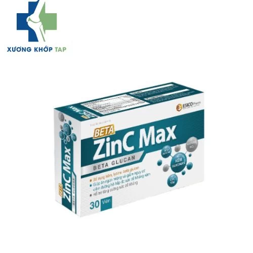 Beta ZinC Max - Giúp giảm nguy cơ viêm đường hô hấp