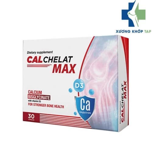 Calchelat Max - Giúp bổ sung vitamin D3 và canxi cho cơ thể