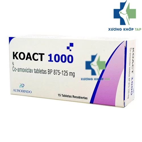 Koact 1000 - Thuốc điều trị nhiễm khuẩn của Ấn Độ