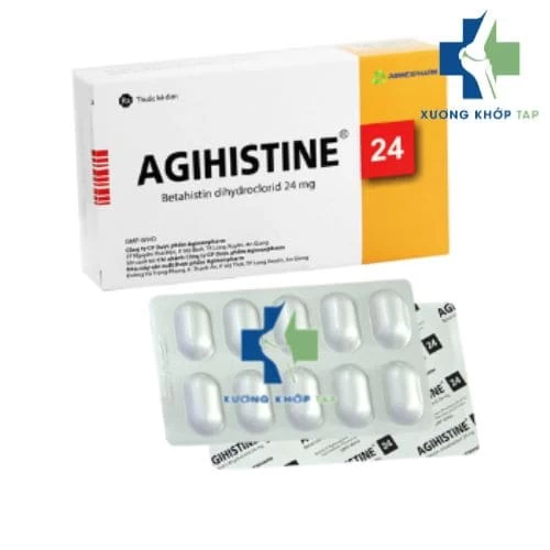 Agihistine 24 - Thuốc điều trị chóng mặt do rối loạn tiền đình