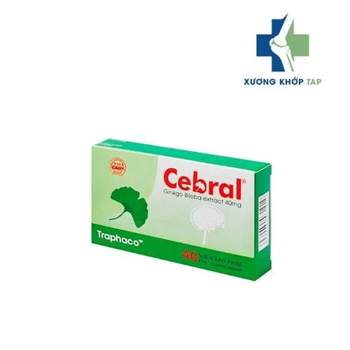 Cebral - Thuốc điều trị thiểu năng tuần hoàn não