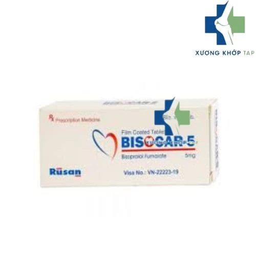 Bisocar 5 - Thuốc điều trị tăng huyết áp