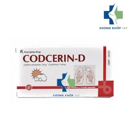 Codcerin-D - Điều trị triệu chứng ho khan