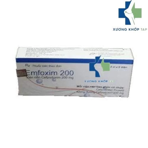 Emfoxim 200 - Thuốc điều trị viêm tai giữa