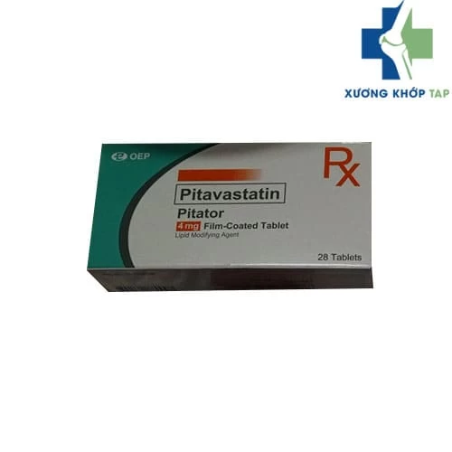 Pitator Tablets 4mg - Thuốc điều trị tăng cholesterol máu