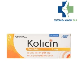 Kolicin - Thuốc phòng và điều trị bệnh gút hiệu quả.