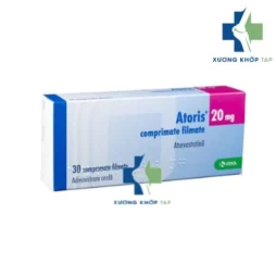 Atoris 20mg - Điều trị bệnh rối loạn beta-lipoprotein máu nguyên phát